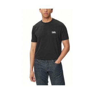 Karl Lagerfeld Rundhals-T-Shirt - - Tops - Herren - Schwarzk - M