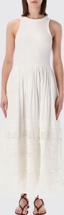 Polo Ralph Lauren Kleid Damen Farbe Wei&szlig;