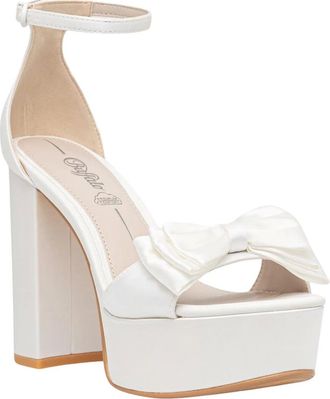Buffalo Femme, Chaussures, Blanc, Taille: 41 EU Kya Bow TB