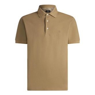 Etro Polo-Shirt mit Blumenmuster in Beige - - Tops - Herren - Braun - S