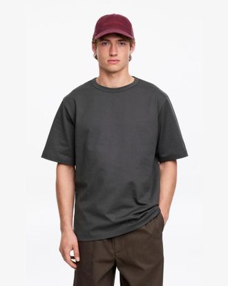 Arket Oversize-T-Shirt 270 GSM -Grau