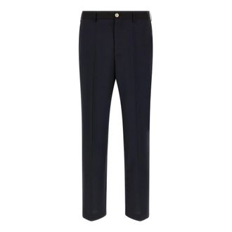 Marni Tropical Wool Pants - - Trousers - Herren - Blau - 2XL