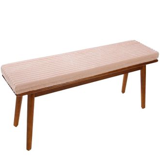 Generic Sitzkissen f&uuml;r Bank, 90 x 30 x 5 cm, Ersatzkissen f&uuml;r Sitzpolster aus Cord, 5 cm Dicke Stuhlpolster, rutschfest, abnehmbar, f&uuml;r Garten, Terrasse, Essz