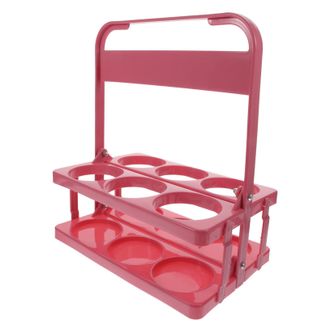 Valiclud Tragbarer Faltbarer Bierflaschenhalter Flaschen Klappbarer Flaschenträger Mit Griff Für Outdoor Grill Picknick Bier Aufbewahrung Und Transport