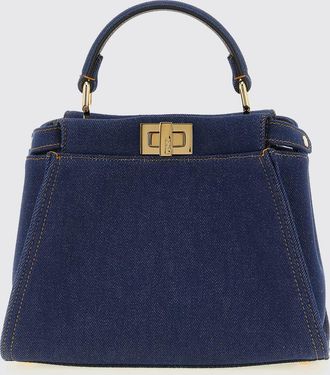 Fendi Mini Sac Femme couleur Bleu