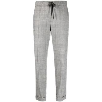 Lorena Antoniazzi Wei&szlig;e l&auml;ssige Wollhose - - Trousers - Damen - Wei&szlig; - 2XS