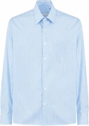 Costumein Homme, Chemises, Bleu, Taille: L Chemise Coupe Ample
