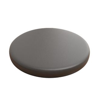 Generic Rundes Stuhlkissen aus weichem Memory-Schaum, rutschfest, f&uuml;r B&uuml;ro und Esszimmer, mit abnehmbarem Rei&szlig;verschluss, Grau, 30 x 30 cm, ideales Heimdekor-