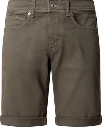 Pepe Jeans London Slim Gymdigo Short, Vert (Denim-Yh6), 34W Homme