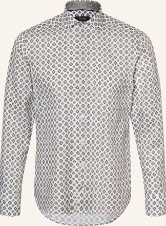 Olymp Olymp Signature Leinenhemd Casual Tailored Fit gruen