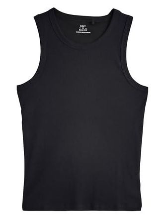 Next Homme Débardeur côtelé slim Noir M
