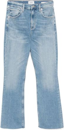 Citizens Of Humanity jean Isola court à coupe évasée - Bleu