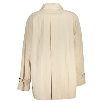 Tommy Hilfiger Cotton Double-Breasted Trench Coat - Beige
