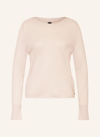 Marc Cain Pullover Mit Glitzergarn rosa