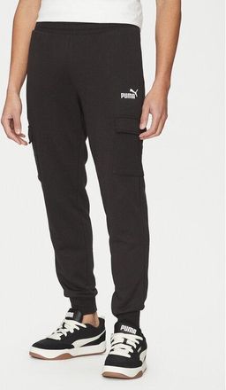 Puma Jogginghose Ess No. 1 Logo Cargo 682661 Schwarz Regular Fit