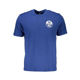 North Sails Cotton T-Shirt - - Tops - Herren - Blau - L