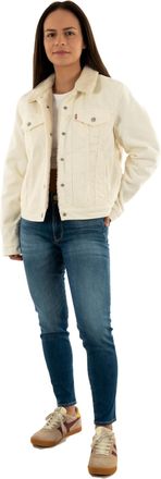 Levi's Original Sherpa Trucker Egret