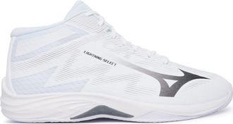 Mizuno Hallenschuhe Mizuno Lightning Select Mid V1GA2675 Wei&szlig;