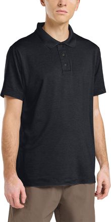 Jack Wolfskin Herren TRAVEL Polo M T-Shirt, Dark Navy Heather, XXXL