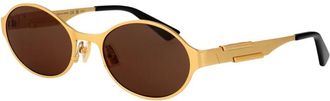Bottega Veneta Bv1456S Sonnenbrille - - Accessories - unisex - Gelb - 55 MM