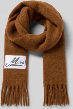 Marni Schal mit Label-Detail