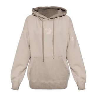 Off-white Femme, Sweatshirts et sweats &agrave; capuche, Beige, Taille: 40 FR SweaT-shirt oversize