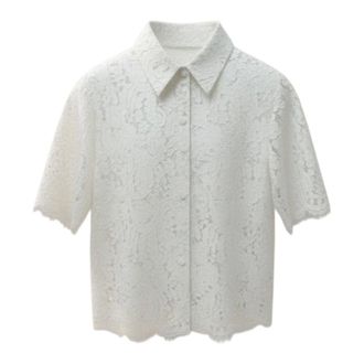 Silvian Heach Damen, Blusen & Hemden, Wei&szlig;, SGr&ouml;&szlig;e