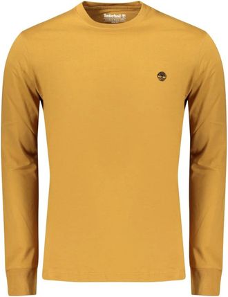 Timberland T-shirt brod&eacute; dun arbre - Homme - Tops - Jaune - Taille: S