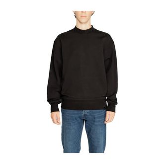 Calvin Klein Interlock Crew Neck SweaT-shirt - Homme - Sweatshirts et sweats &agrave; capuche - Noir - Taille: 2XL