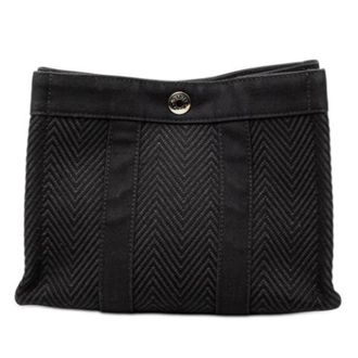 Herm&egrave;s Pre-owned Fourre Tout Pouch - Femme - Pre-owned - Noir - Taille: ONE Size