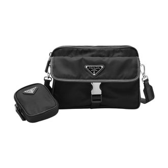 Prada Umh&auml;ngetasche - - Bags - Herren - Schwarzk - ONE SIZE