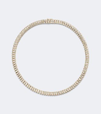 Anita Ko Choker Zoe aus 18kt Gelbgold mit Diamanten