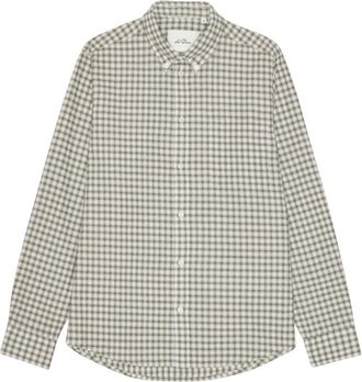 Les Deux Homme, Chemises, Brun, Taille: XL Chemise &agrave; micro-carreaux bicolores