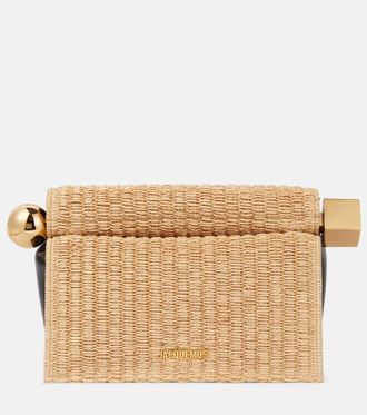 Jacquemus Clutch Rond Carr&eacute;