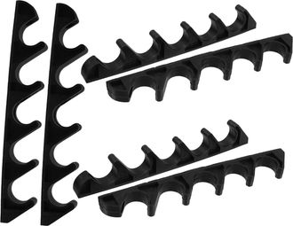 NUOBESTY 6 Stück Teiliges Verstellbare Kunststoff-liegestuhlhalterung Stufigem Clip Ergonomischer Gartenstuhl-versteller für Balkon Büro und Outdoor Stabile Ve