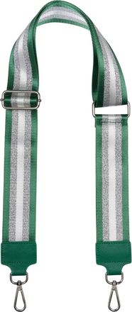 styleBREAKER Taschenzubeh&ouml;r Breiter Wechsel Taschengurt Metallic Streifen Muster