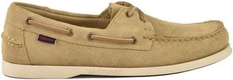 Sebago Homme, Chaussures, Beige, Taille: 42 EU Chaussures en Cuir Dockside