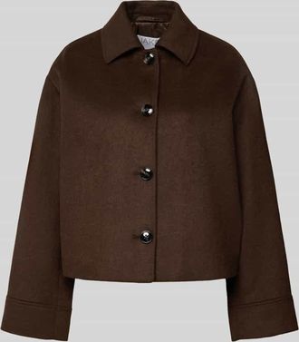 Jake*s Relaxed Fit Jacke mit Woll-Anteil und Umlegekragen