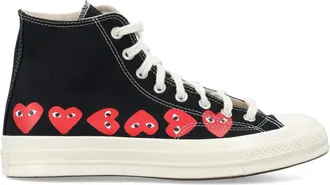 Comme Des Gar&ccedil;ons unisex, Chaussures, Multicolore, Taille: 42 1/2 EU Multi Heart Hi Top Baskets