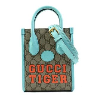 Gucci Pre-owned Tissu sacs-main - Femme - Pre-owned - Bleu - Taille: ONE Size