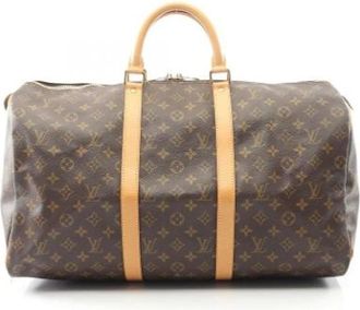 Louis Vuitton unisex, Pre-owned, Brun, Taille: ONE Size Sac Week-end en Toile Pre-owned