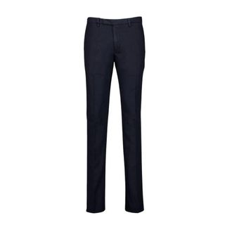 Boglioli Marine Baumwoll-Leinen Hose - - Trousers - Herren - Blau - L