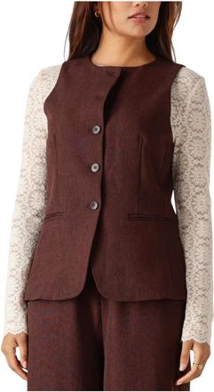 Ydence Ydence, Damen, Jacken, Braun, XSGr&ouml;&szlig;e