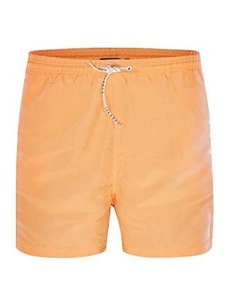 Bugatti Short de bain pour homme, modèle Mario, Orange, M