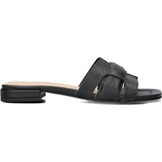 Stefano Lauran Schwarze Sliders 24050 - - Shoes - Damen - Schwarzk - 42 EU