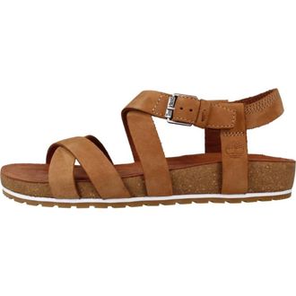 Timberland Malibu Waves Kn&ouml;chel Flache Sandalen - - Shoes - Damen - Braun - 38 EU
