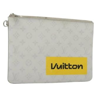 Louis Vuitton Pre-owned Toile pochettes-minaudieres - Femme - Pre-owned - Blanc - Taille: ONE Size