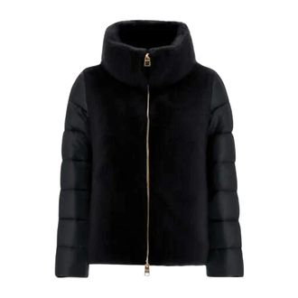 Herno Cape in Nylon Ultralight - - Jackets - Damen - Schwarzk - L