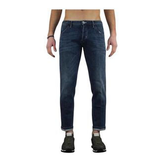 Pantaloni Torino Tapered Denim Hose f&uuml;r Herren - - Jeans - Herren - Blau - W30