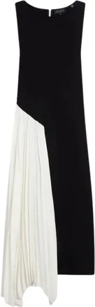 Ted Baker &Auml;rmelloses Schwarzes Strickkleid zeera Von Ted Baker Mit Kontrasteins&auml;tzen
